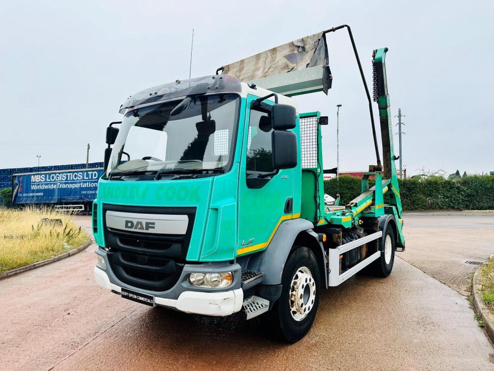 DAF LF 220 18 TON SKIP LOADER for Sale - Geoff Sipson Commercials Ltd