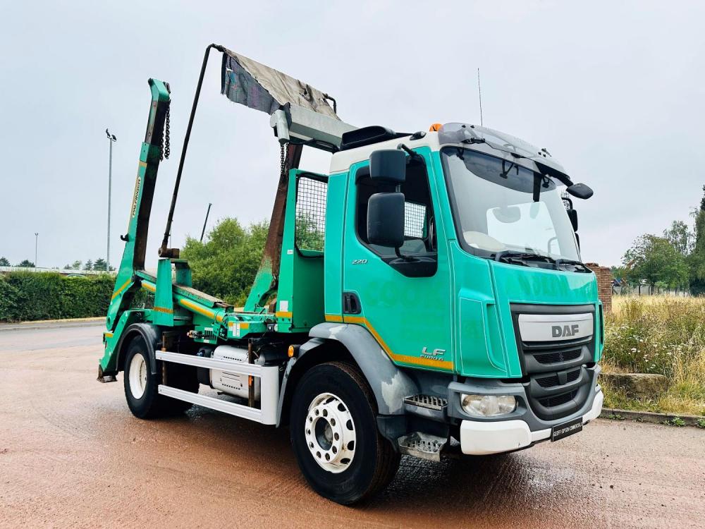 DAF LF 220 18 TON SKIP LOADER for Sale - Geoff Sipson Commercials Ltd